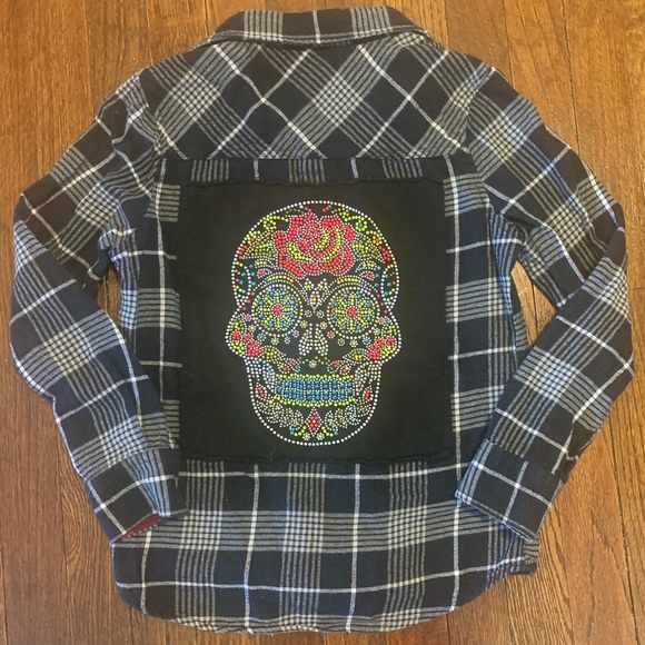 Butter | Shirts & Tops | Butter Super Soft Flannel Shirt With Studded ...